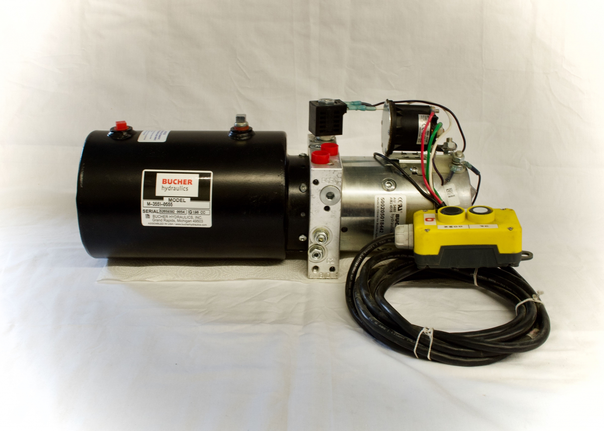 Standard Electric-Hydraulic Power Unit - Agvise Laboratories